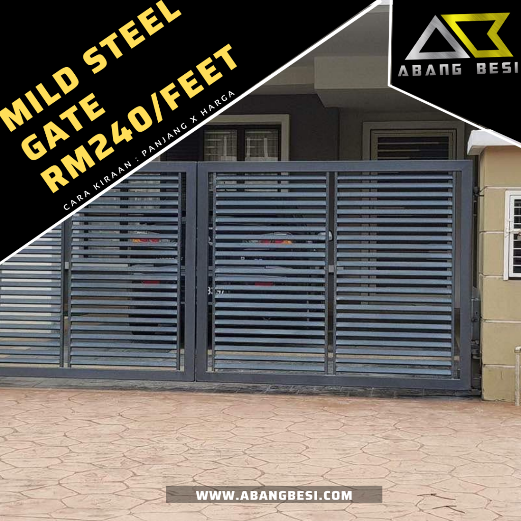 Mild Steel Gate - AbangBesi