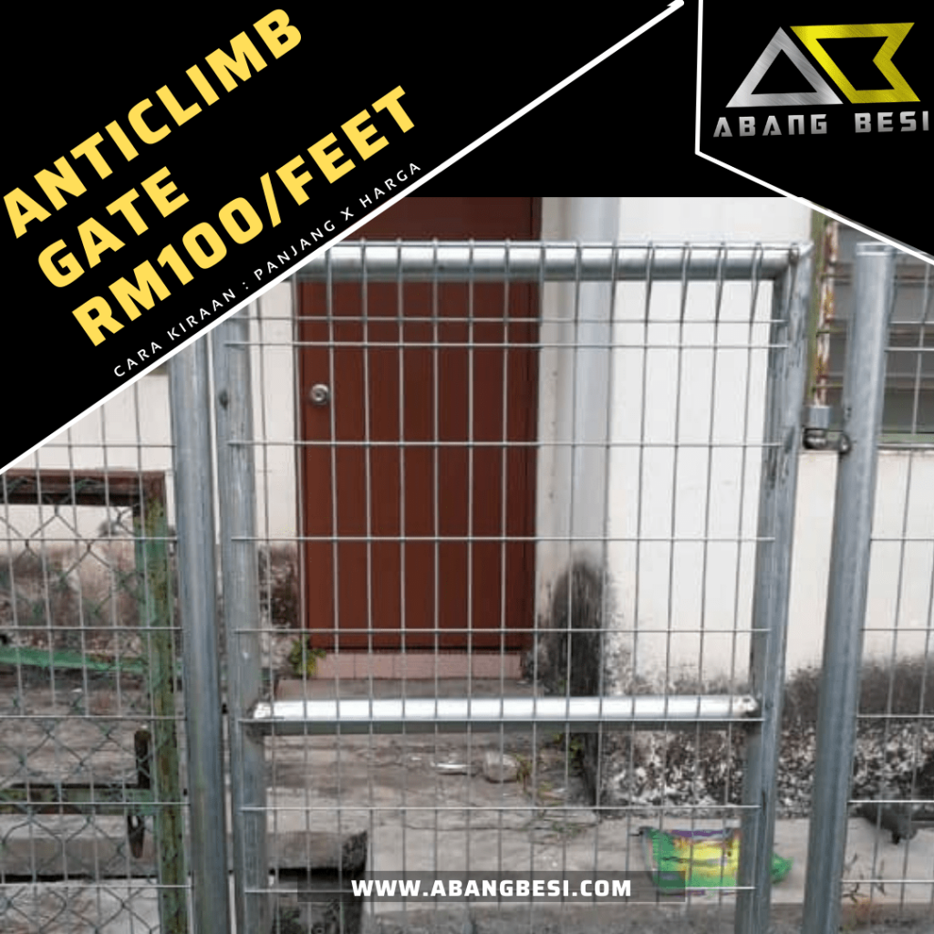 Anti Climb Gate - AbangBesi